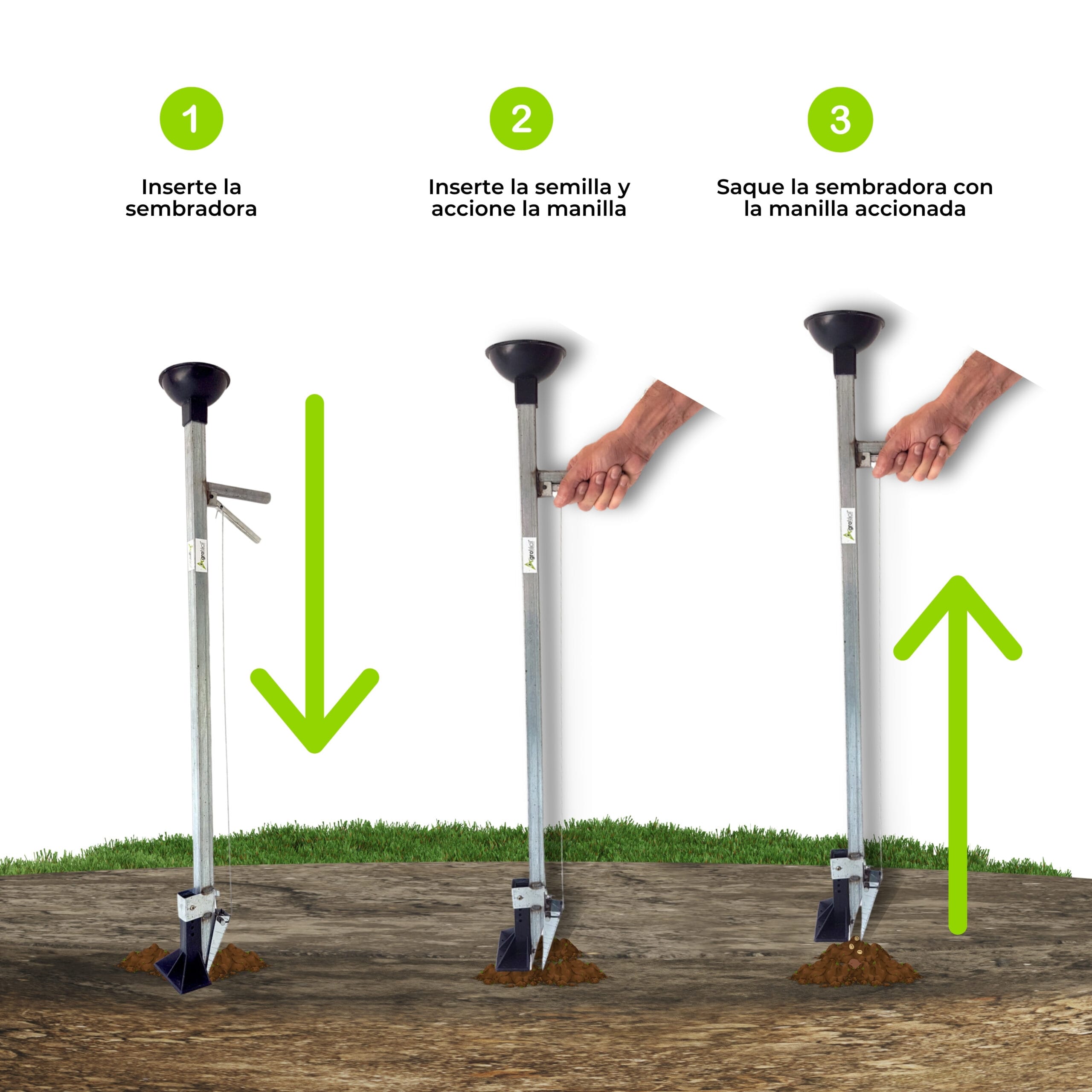 Sembradora de Chuzo Agrofácil - Agrofácil Perú