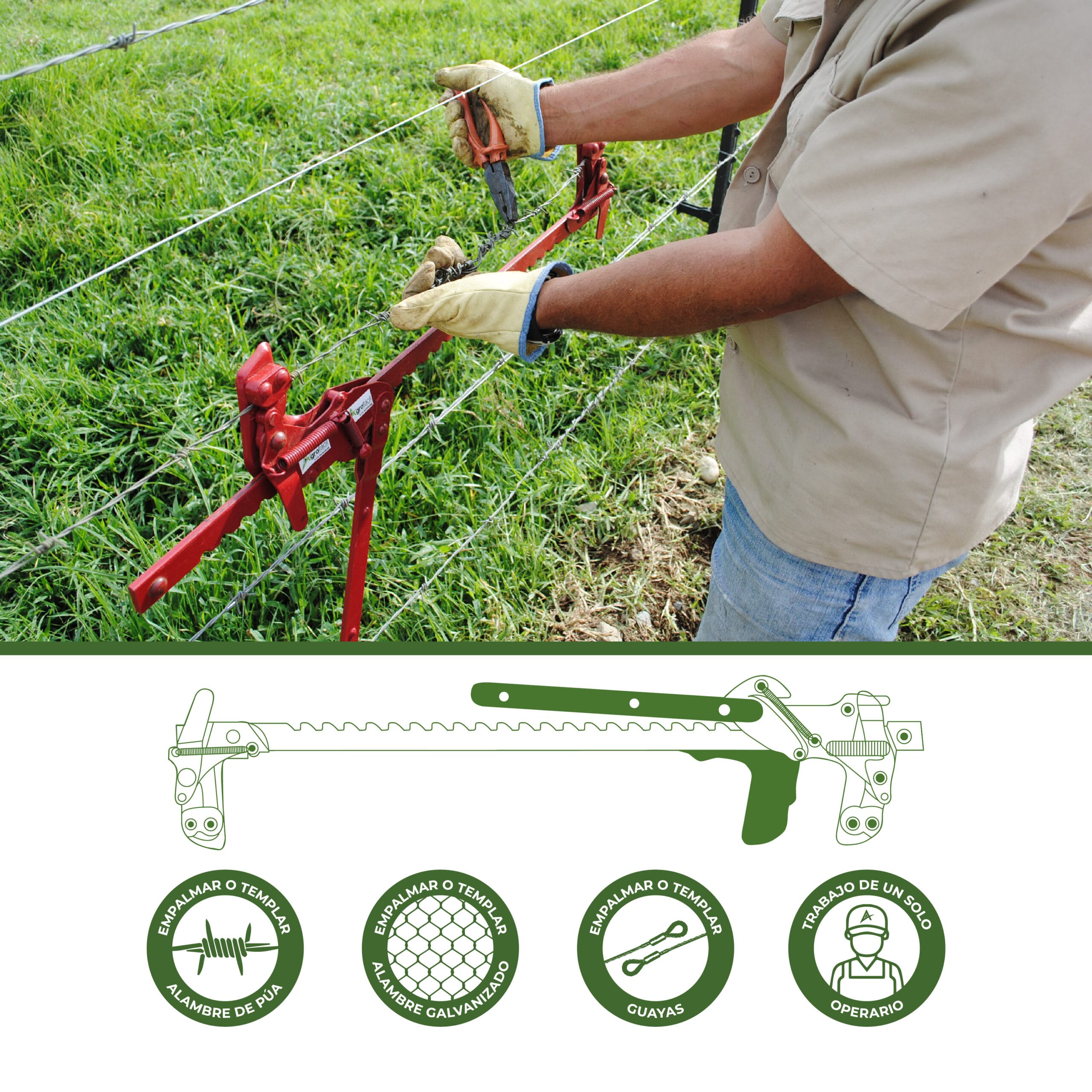 Tensor de Alambre Agrofácil - Agrofácil Perú