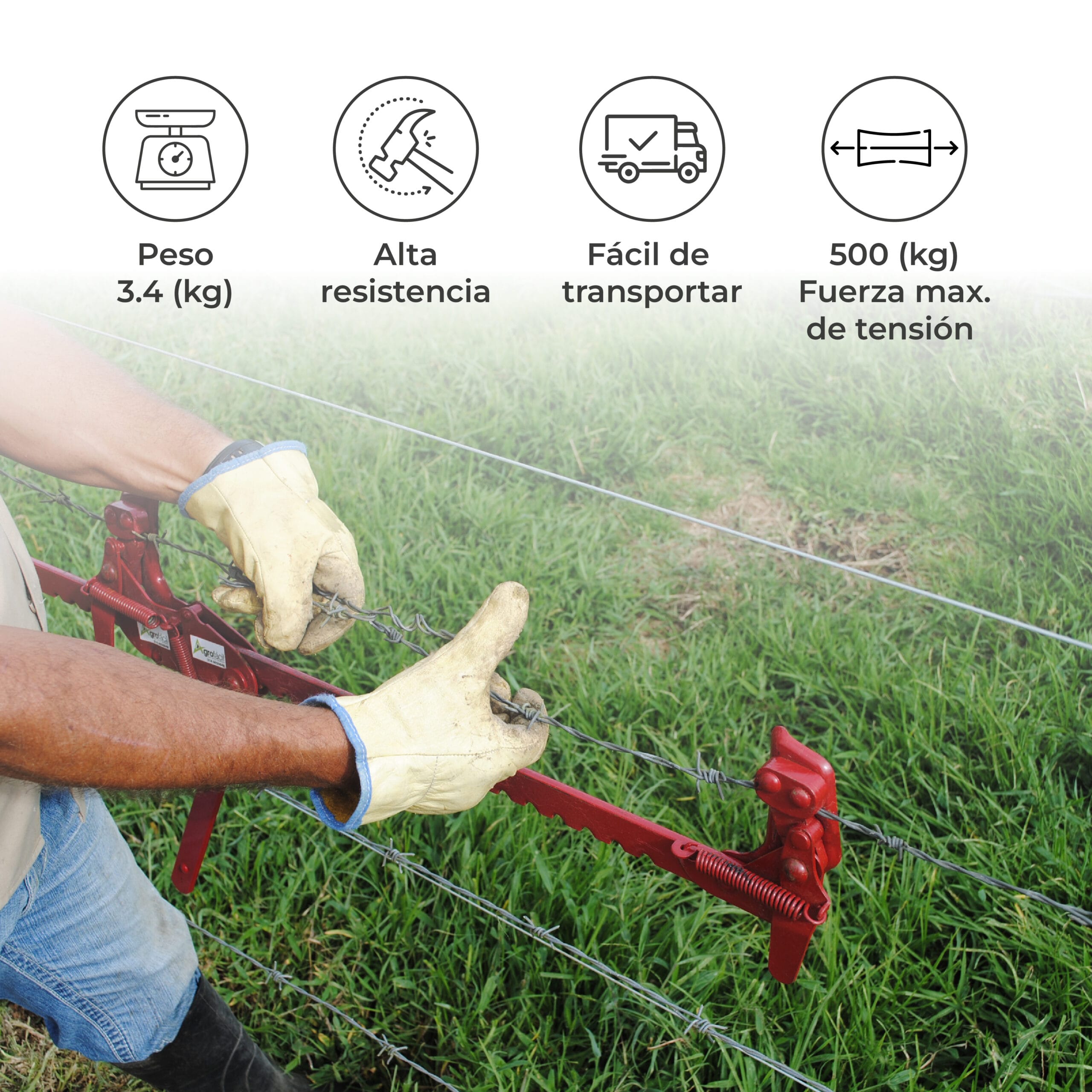 Tensor de Alambre Agrofácil - Agrofácil Perú